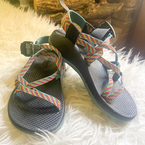 Chaco | Shoes | Chaco Zx Ecotred Sandal Rainbow | Poshmark
